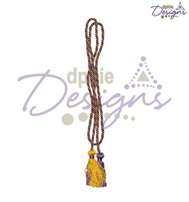 Purple and Gold Cord – DPHIE Designs